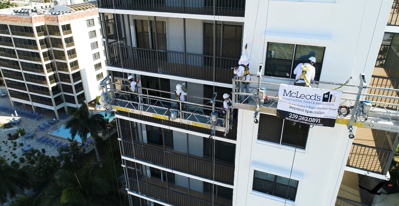 Commercial High-Rise Painting Services in Florida